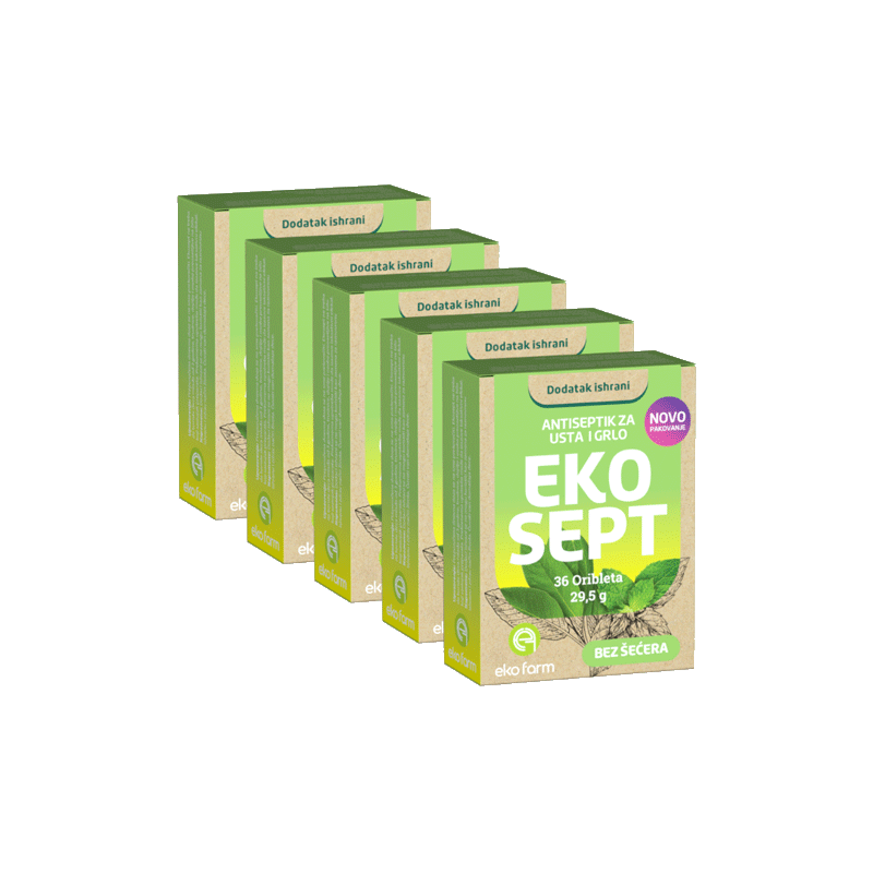 Ekosept oriblete bez šećera 5X bundle | Eko-Farm, kupi online GoBloom